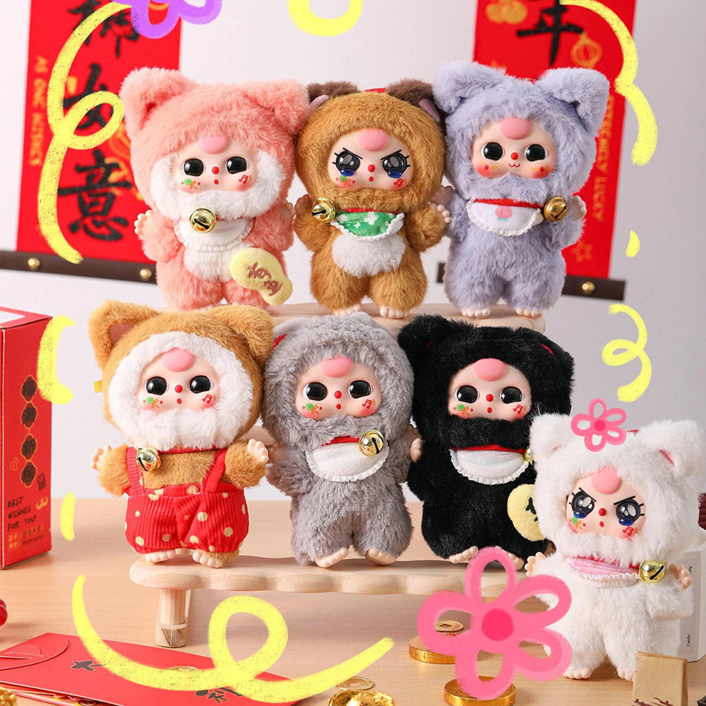 Baby Three Billionaire Cat Series Plush Blind Box【BB3】 – Thingswoo